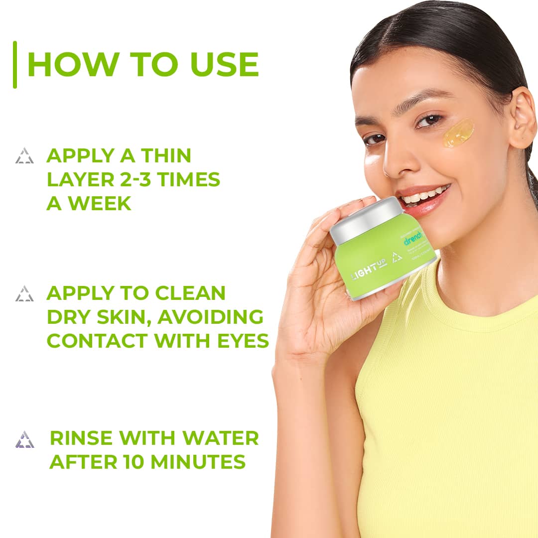 Hydrating Jelly Mask - DRENCH (100 ml) – Light Up Beauty