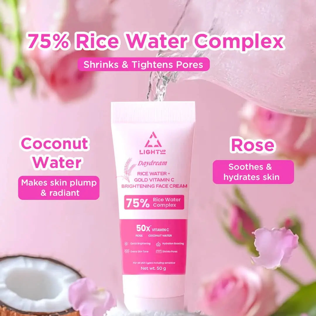 Rice Cream For Face With 75% Rice Water Complex - Daydream